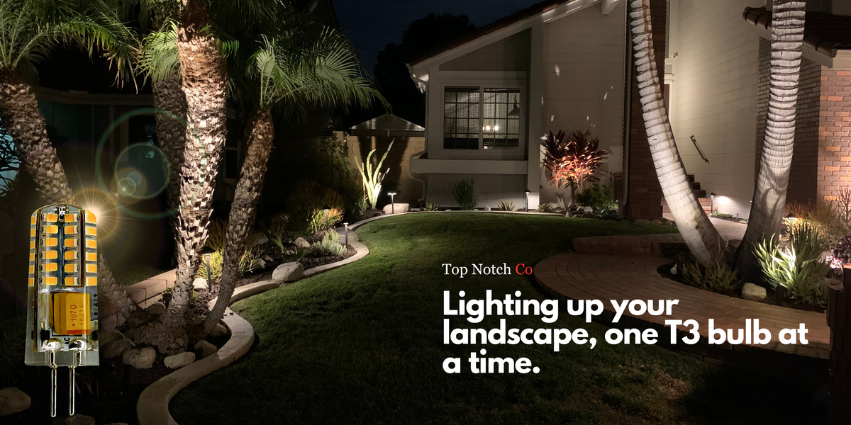 TopNotch™ T3 G4 Bi-Pin 107D LED Light Bulb -Water Resistant (Dimmable)