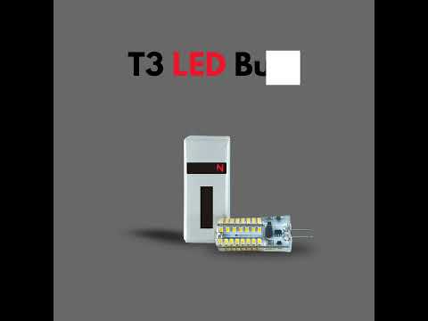 TopNotch™ T3 G4 Bi-Pin 107D LED Light Bulb -Water Resistant (Dimmable)